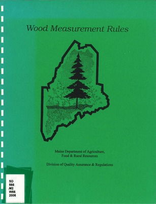 "Wood Measurement Rules" by Maine Department of Agriculture, Food ...